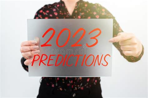 Conceptual Display 2023 Predictions Business Overview List Of Things