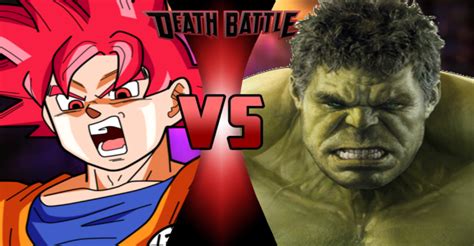 Son Goku Vs Hulk Super Death Battle Fanon Wikia Fandom