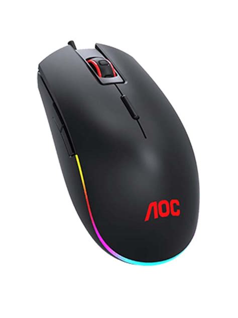 AOC GM RGB Gaming Mouse Black GM