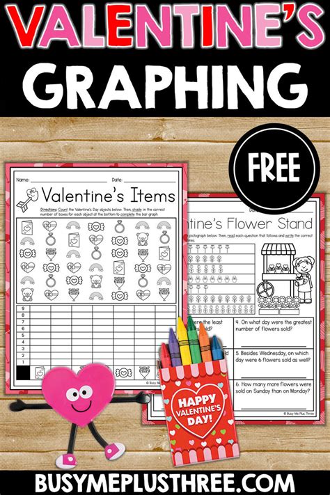 Valentine S Day Graphing No Prep Math Worksheets Bar Graph Pictograph In Bar Graphs