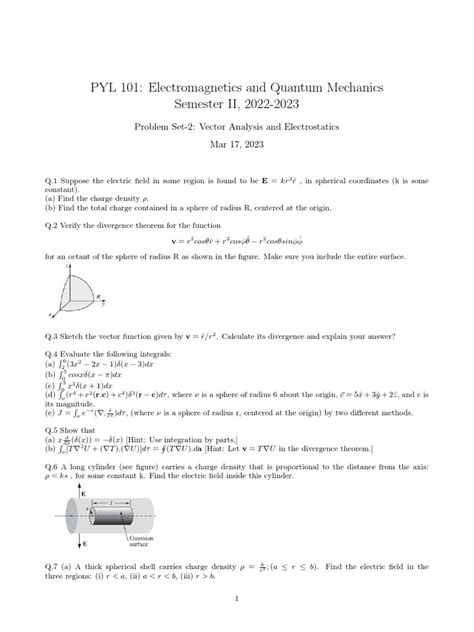 02 Tutorial Vectorselectrostatics Pdf Electric Field Sphere
