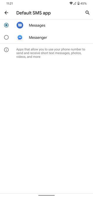 How To Set Your Default Texting App On Android Android Central