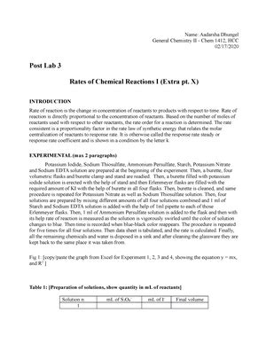 Lab Measurement Very Detailed Answers To The Weekly Assignments