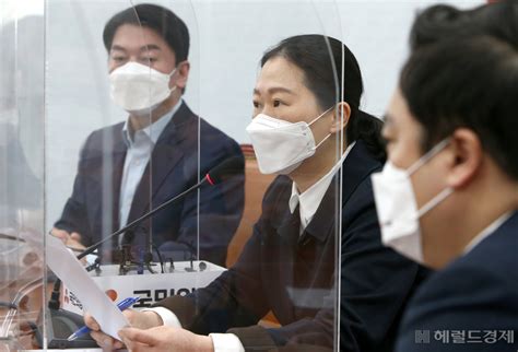 헤럴드pic 발언하는 국민의당 권은희 원내대표 헤럴드경제