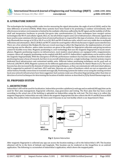 Indoor Positioning System Using Magnetic Positioning And Ble Beacons Pdf