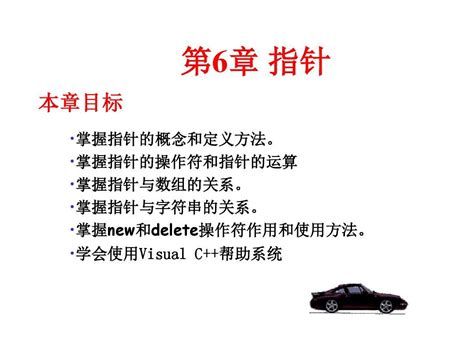 第6章 指针 word文档在线阅读与下载 无忧文档