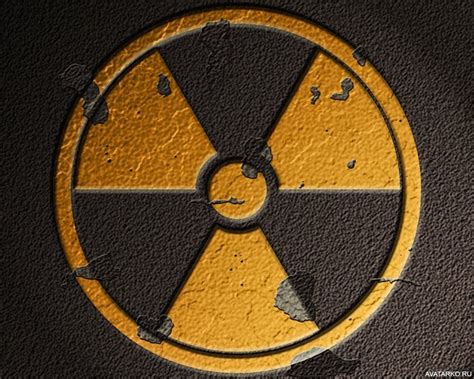 Картинку со значком радиации скачать на аву — Фото на аву