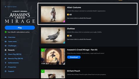 How To Get Altair Costume In Assassins Creed Mirage