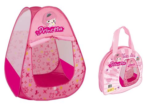 Toca Princesa Rosa Menina Barraca Infantil Braskit Voc Encontra Na Super Entrega Expressa