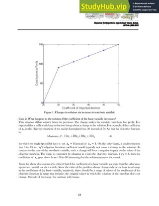 Application Of Linear Programming To Profit Maximization A Case Study Of Pdf