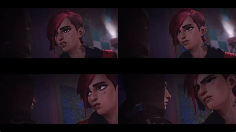 Vi And Caitlyn Scene 25 Arcane League Of Legends By Michaelxgamingph On