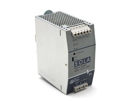 Sola Power Supply 10a 100 240v 5060hz Sdn 10 24 100c Tested