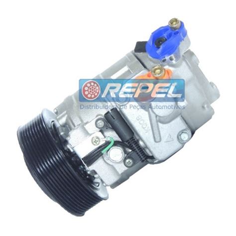 Compressor Ar Condicionado 7SBU16C 24V 9PK 129MM MBB Actros 4841 4844