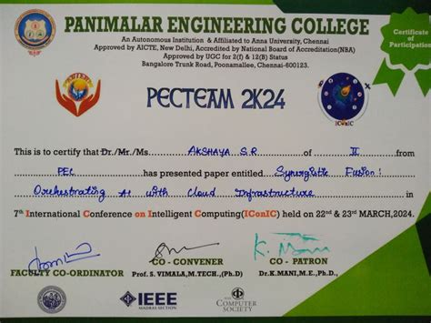 Akshaya Sr On Linkedin Ai Cloudcomputing Research Iconic2024