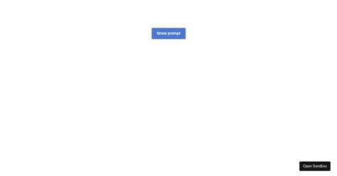 Useprompt Async Codesandbox