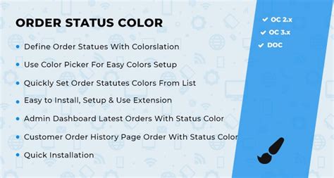 OpenCart Order Status Color OpenCart Order Status Color