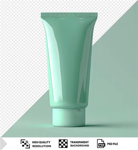 Premium Psd Potrait Toothpaste Or Cream In Tube On A White Base