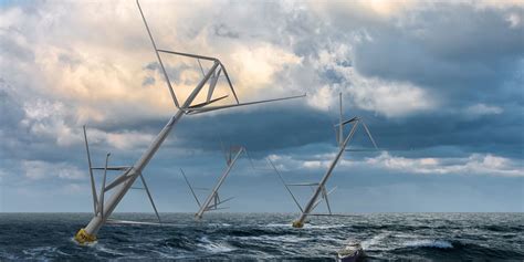 Norwegen bläst mit schwimmenden Objekten zur Windkraft Revolution Edition Zukunft