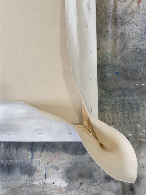 How To Stretch A Canvas Christine Olmstead