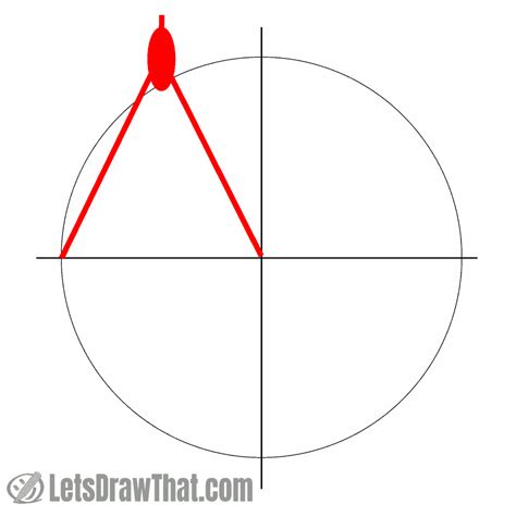 How To Draw A Hexagon Using Compass And Hand Drawn