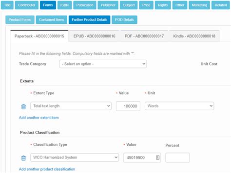 Adding Commodity Codes Stison