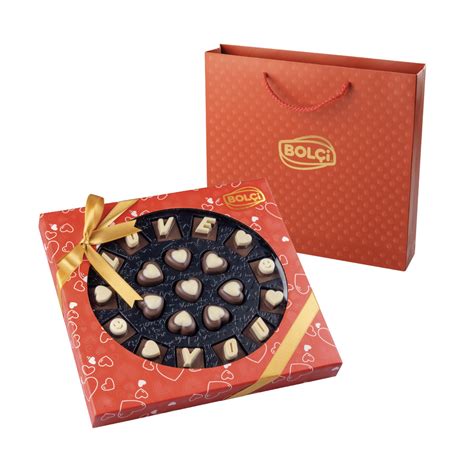 Bolci Шоколадова кутия Сърце букви 180 гр Продуктови Категории
