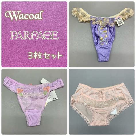 Yahoo オークション Y 未開封 タグ付き Wacoal ワコール PARFAGE パ