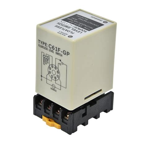 Floatless Level Relay Environmental Flame Retardant Shell High Accuracy C61f‑gp Water Level