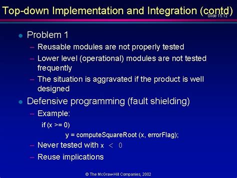 Chapter 15 Slide 15 1 Implementation And Integration