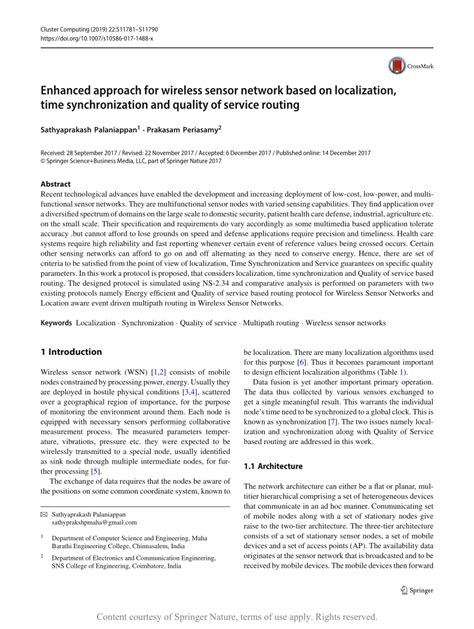 Enhanced Approach For Wireless Sensor Network Based On Localization Time Synchronization And