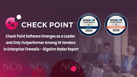 Check Point Software Emerges As A Leader And Only Outperformer Among 14