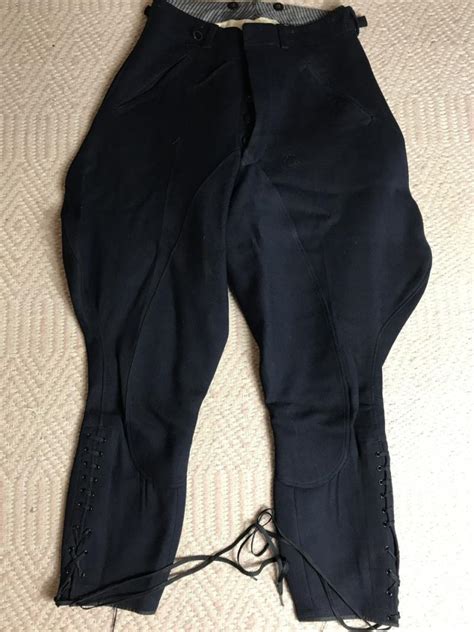 Chase Militaria Rare Ww2 German Kriegsmarine Officers Breechestrousers
