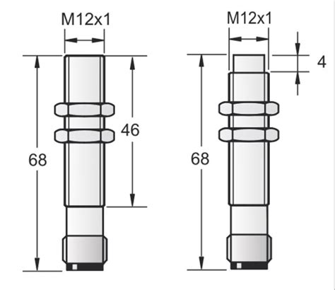 M12 Analog Inductive Proximity Sensor Dc 3 Wire For 0 10v Output With 4