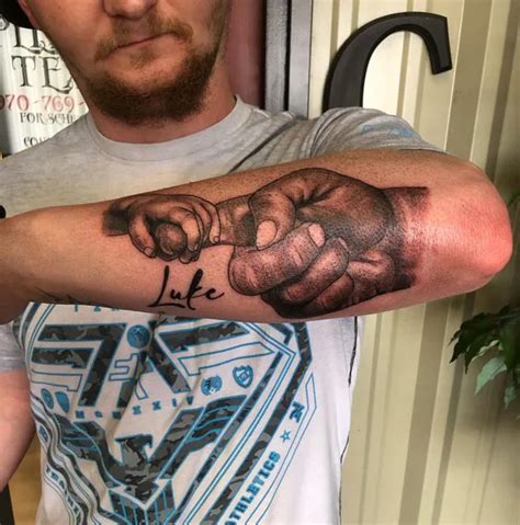 68 Splendid Father Son Tattoo Ideas To Show Your Bond