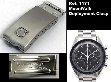 Omega Speedmaster Deployment Buckle Stainless Steel Ref 1171 Etsy