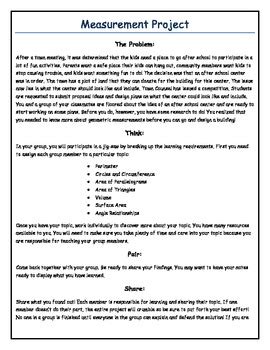 Measurement And Dimensions Project By Mrswandler Tpt