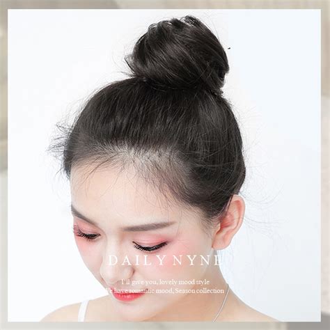데일리나인 [무료배송]dnyne 여성 올림머리 가발 똥머리 곱창가발 당고머리 면접 승무원 연출