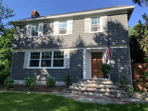 Benjamin Moore Kendall Charcoal Exterior House Paint