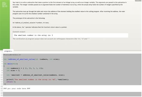 solved your task is to write a subroutine that takes a