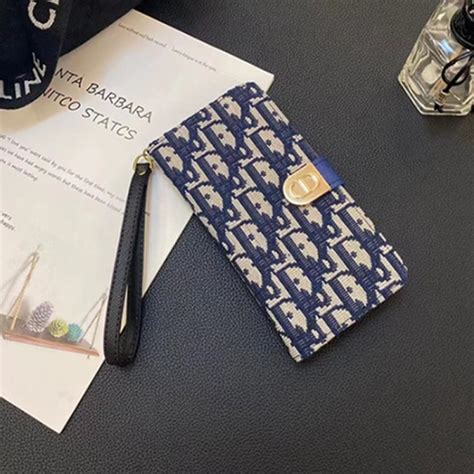 Dior Iphone 15 Pro Max 15 Plus Case Luxury Shoulder Card Monogram Strap