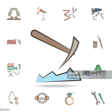 광부 도구 아이콘입니다 도구의 다양 한 직업 아이콘의 자세한 설정 합니다 프리미엄 그래픽 디자인입니다 웹사이트 웹 디자인 모바일 응용 프로그램 모음 아이콘 중 하나 강철에