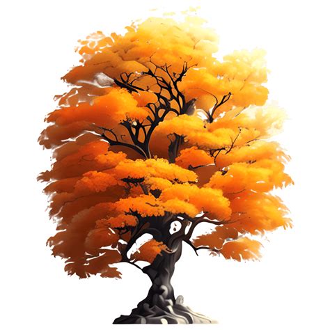 Fall Tree Graphic · Creative Fabrica