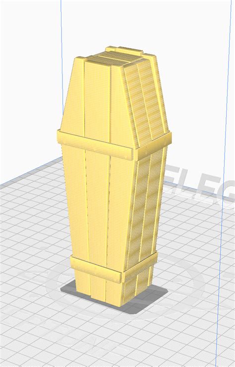 Archivo Stl Coffin [rust] ⚰️・plan Para Descargar Y Imprimir En 3d・cults