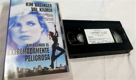 Extremely Dangerous Tape Vhs Kim Basinger Val Kilmer Spanish Used £28