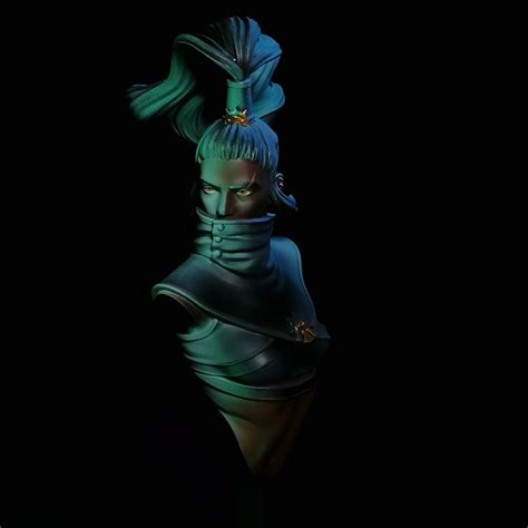 3d Print Of Cult Assassin Bust 2 Variants Pre Supported By Kralizec