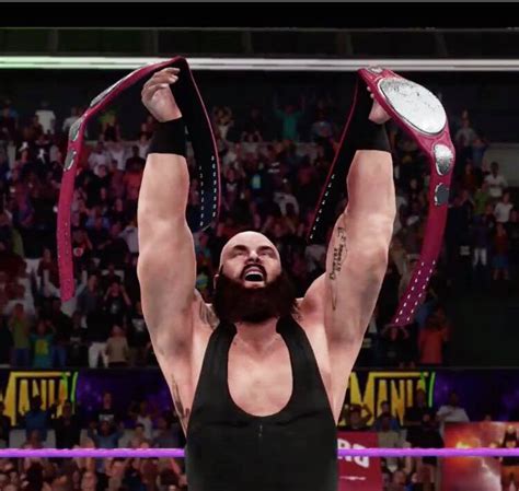 Braun Strowman Wins The RAW Tag Team Championships From The Bar At Wrestlemania R WWEGames