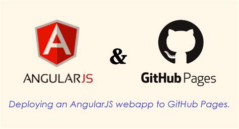 Angularjs And Github Pages The Easy Way By Rabbi Shuki Gur Frontend