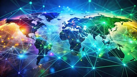 Visualizing Global Data Flow An Abstract Representation Of Modern Digital Networks And