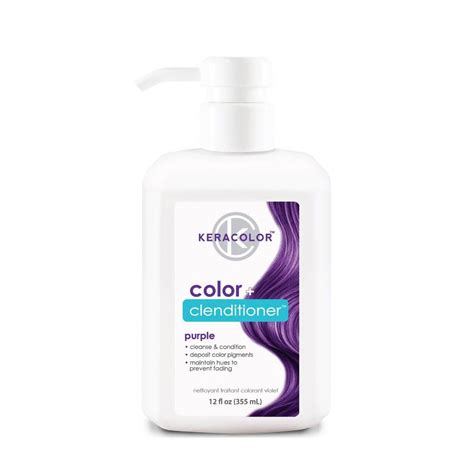 Keracolor Color Clenditioner Temporary Hair Color Purple 12 Fl Oz