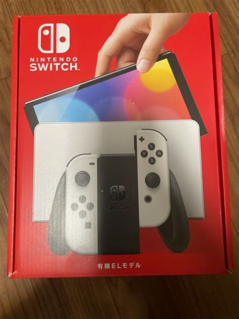未使用新品未開封 有機ELモデル Nintendo Switch 有機ELモデル Joy Con L R ホワイト HEG S